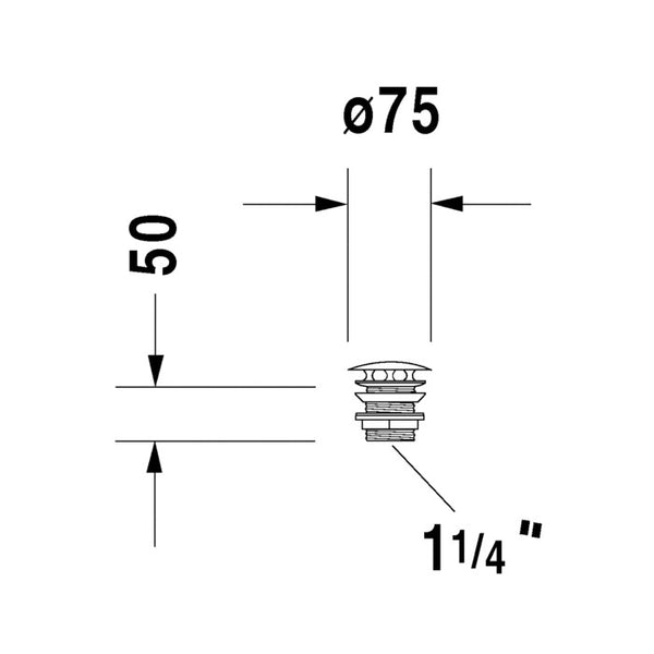continuous flow waste